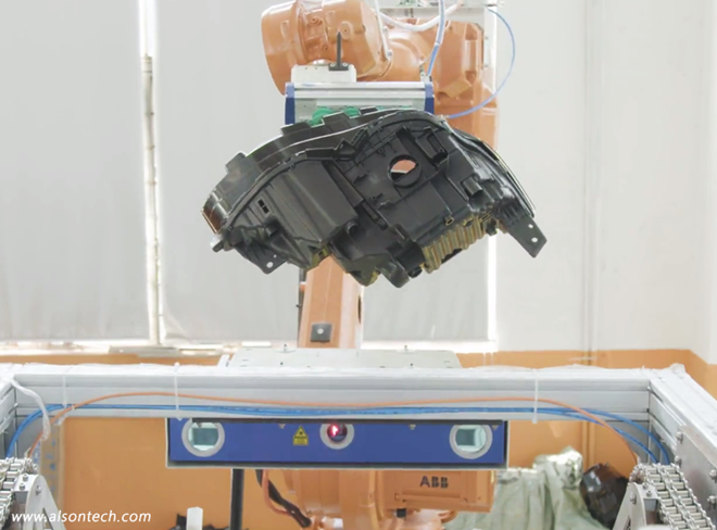 ALSONTECH "binocular laser line " industrial 3D vision with high ...