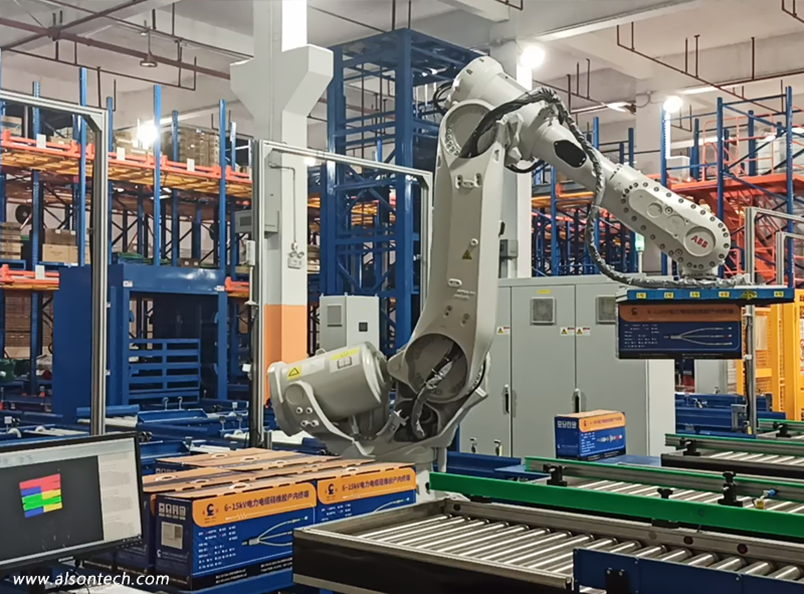 ALSONTECH "binocular laser line " industrial 3D vision with high ...